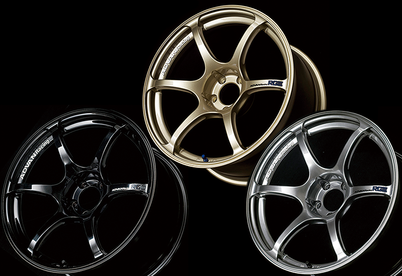 Advan Racing RGIII 18x9.5 5x100 +45 Racing Gold Metallic Wheel. Speed ...
