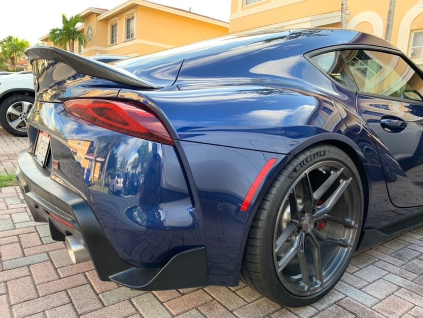 GR Supra Carbon fiber Spoiler - Rexpeed. Speed Industry | Aftermarket ...