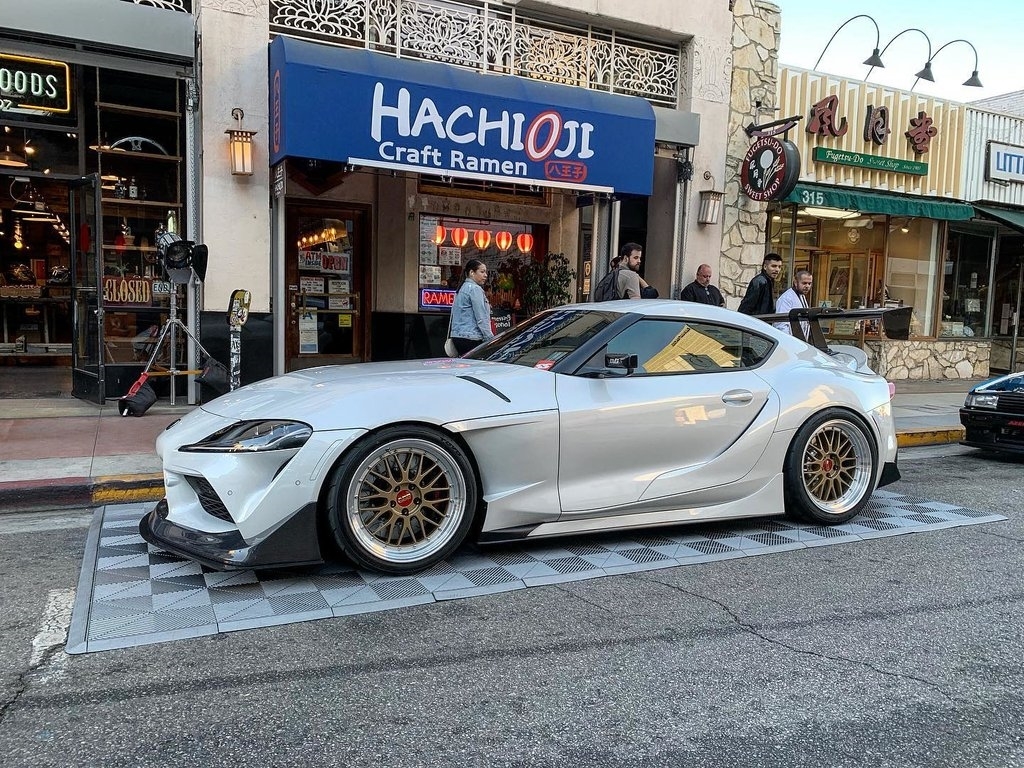 A90 Supra Painted Front Reflector Set. Speed Industry | Aftermarket ...