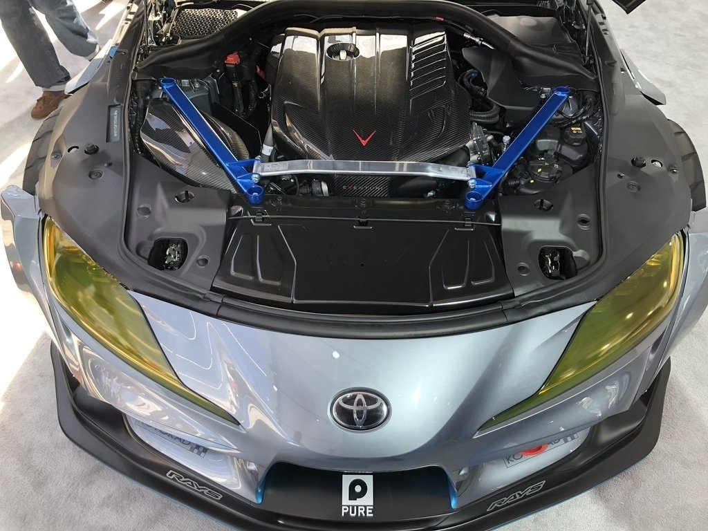 Eventuri A90 Supra Carbon Engine Cover. Speed Industry | Aftermarket ...