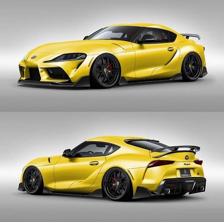 Aimgain Aero Kit- A90 Supra. Speed Industry | Aftermarket Performance ...