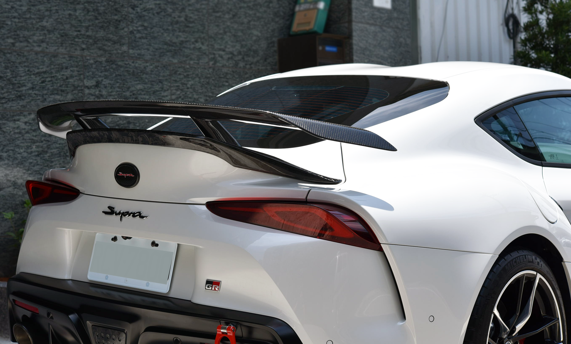Rexpeed Supra 2020 V3 Forged Carbon Rear Wing (GLOSS). Speed Industry ...