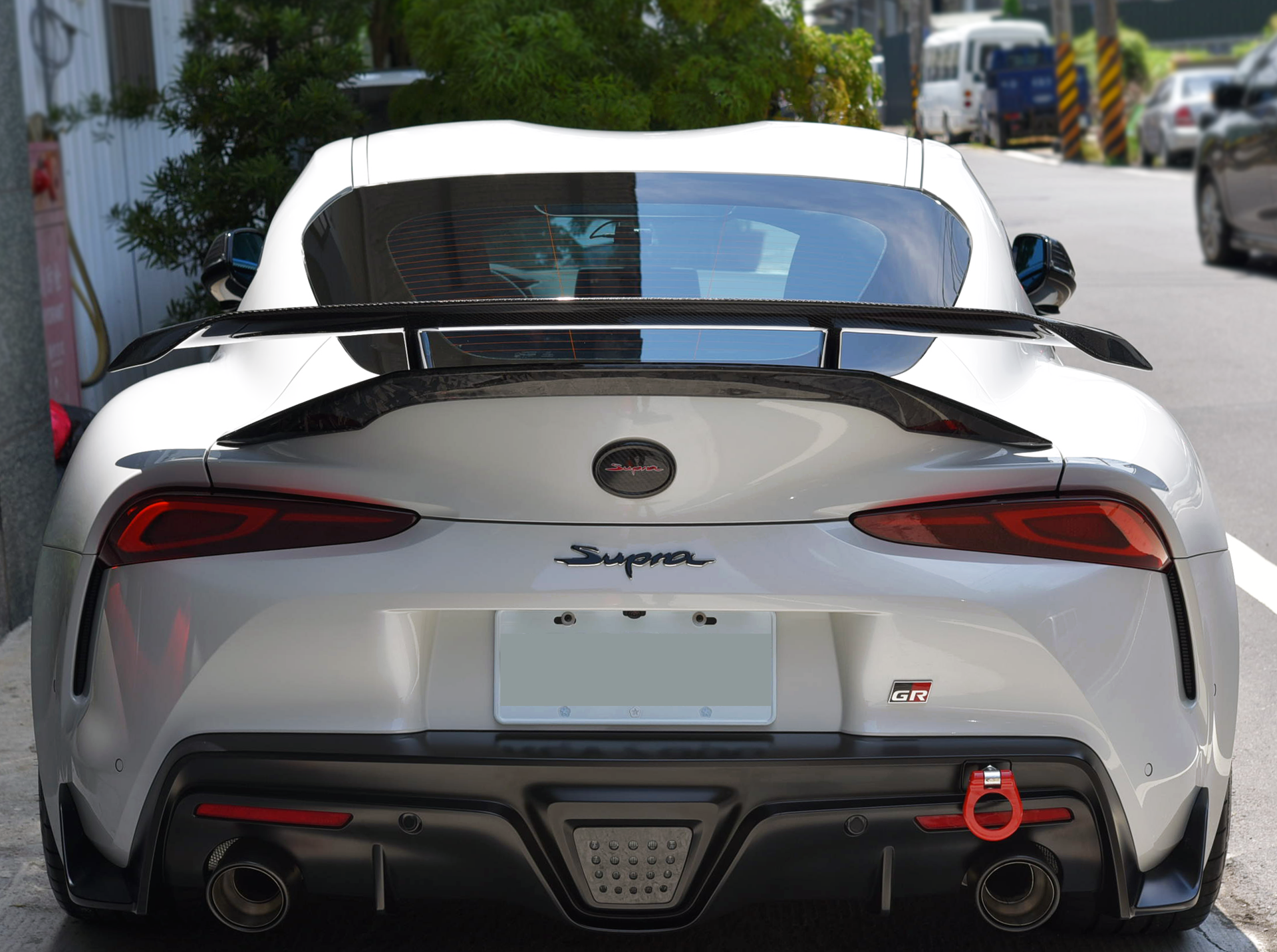 Rexpeed Supra 2020 V3 Forged Carbon Rear Wing (MATTE). Speed Industry ...