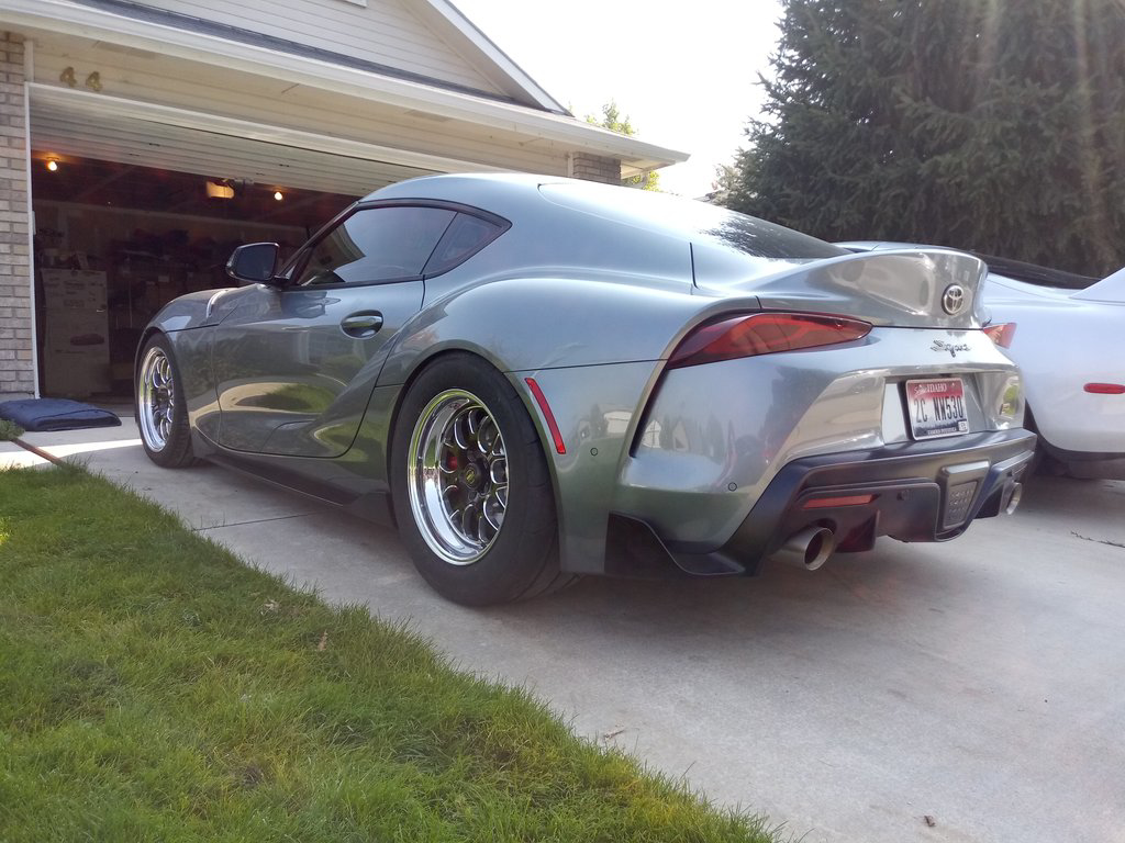 WELD Racing RT-S S77 In Toyota GR Supra MKV 2020+ Fitment. Speed ...
