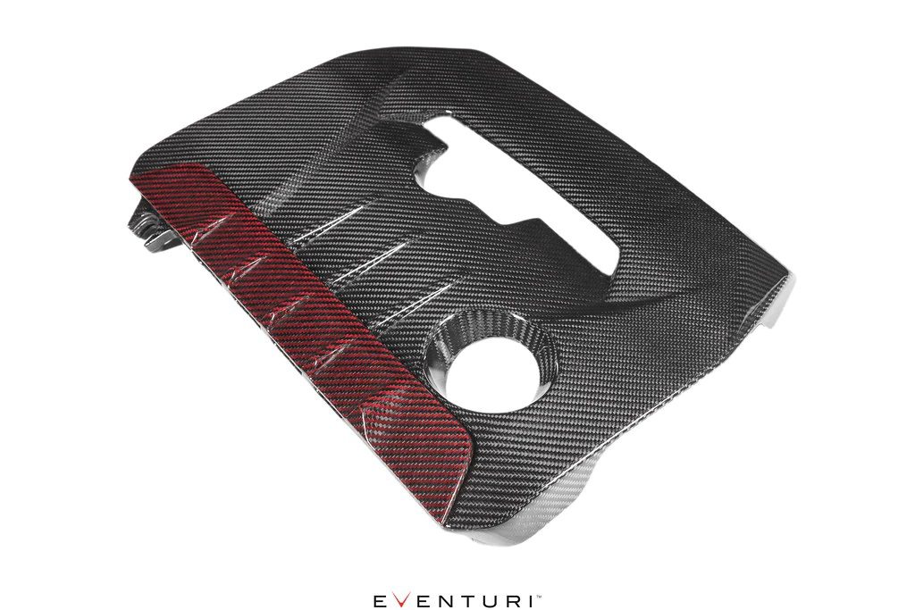 Eventuri Gloss Carbon Fiber Engine Cover - 2023+ GR Corolla. Speed ...