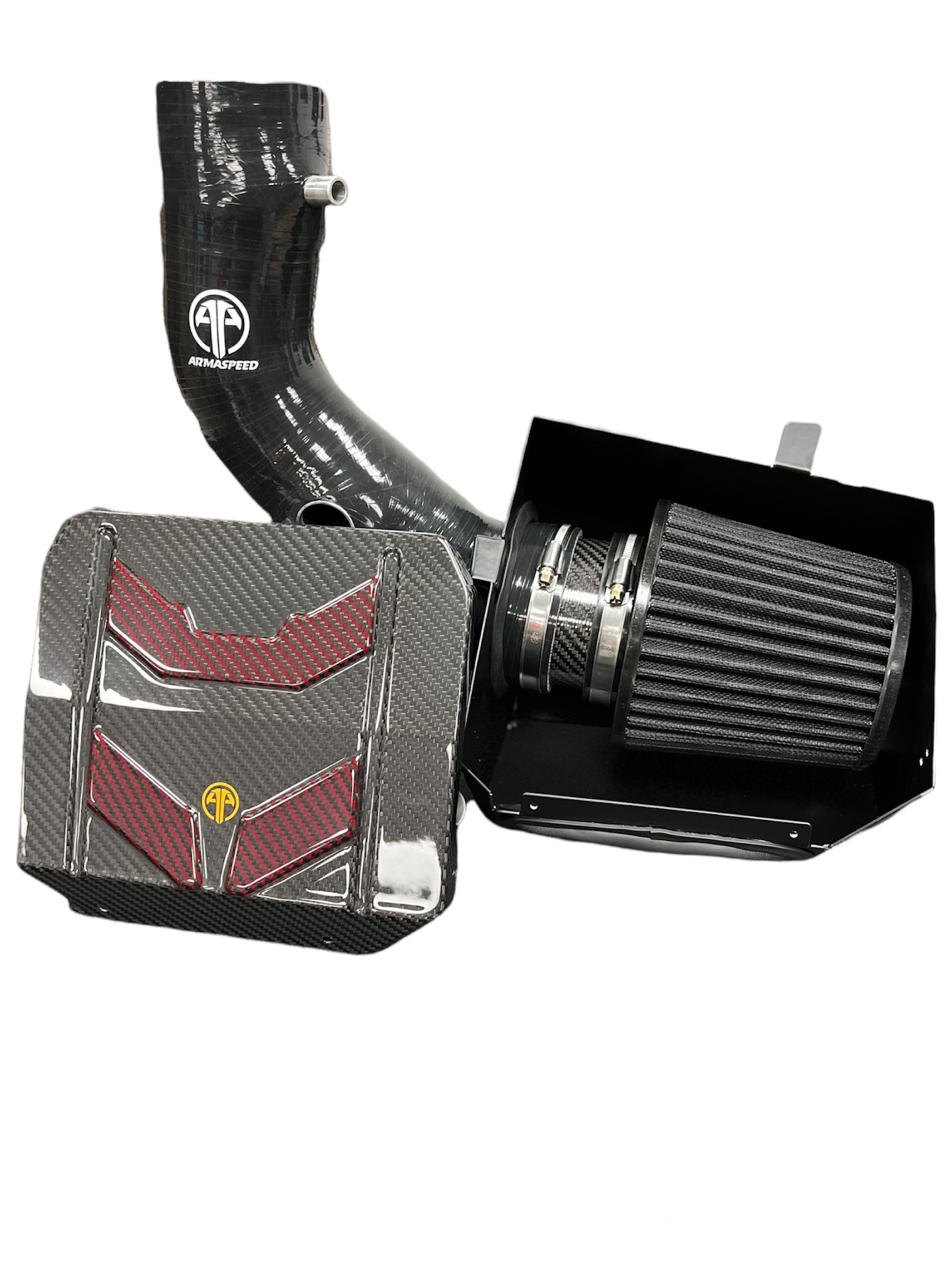 Armaspeed GR86 Carbon Fiber Cold Air Intake (Red/Black Lid) - 2022+ BRZ ...