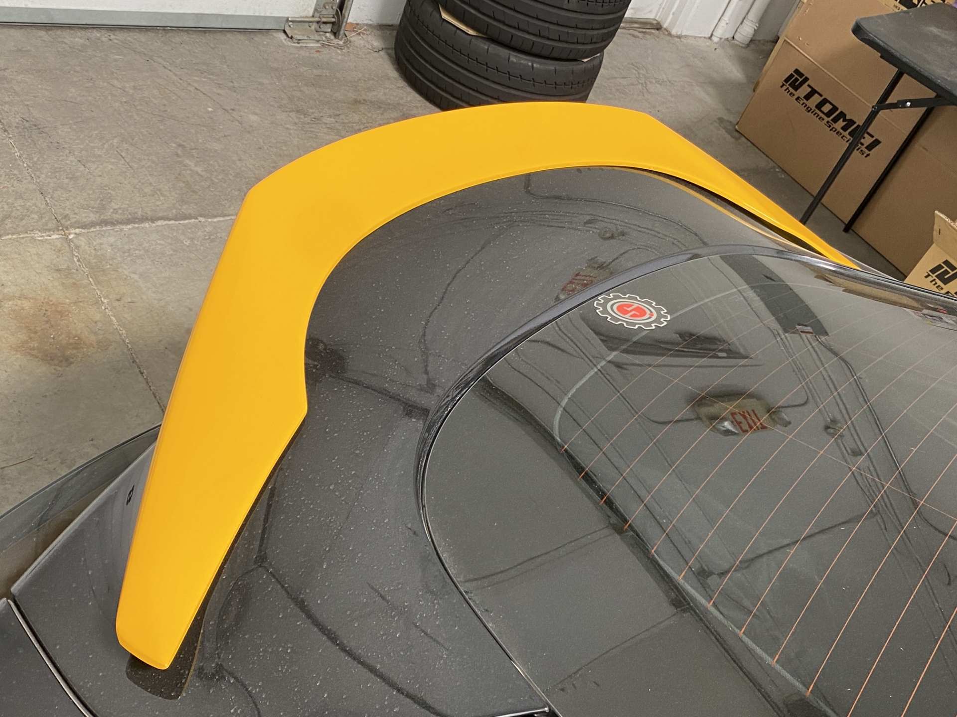 Rexpeed Painted Spoiler A90 MKV Supra GR 2020. Speed Industry ...
