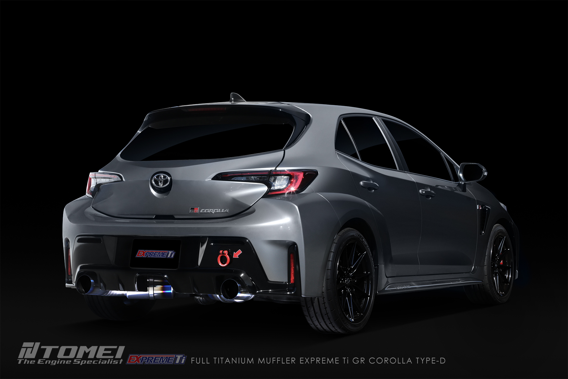 Tomei GR Corolla Full Titanium Expreme Ti Type-D - 2023+ GR Corolla ...