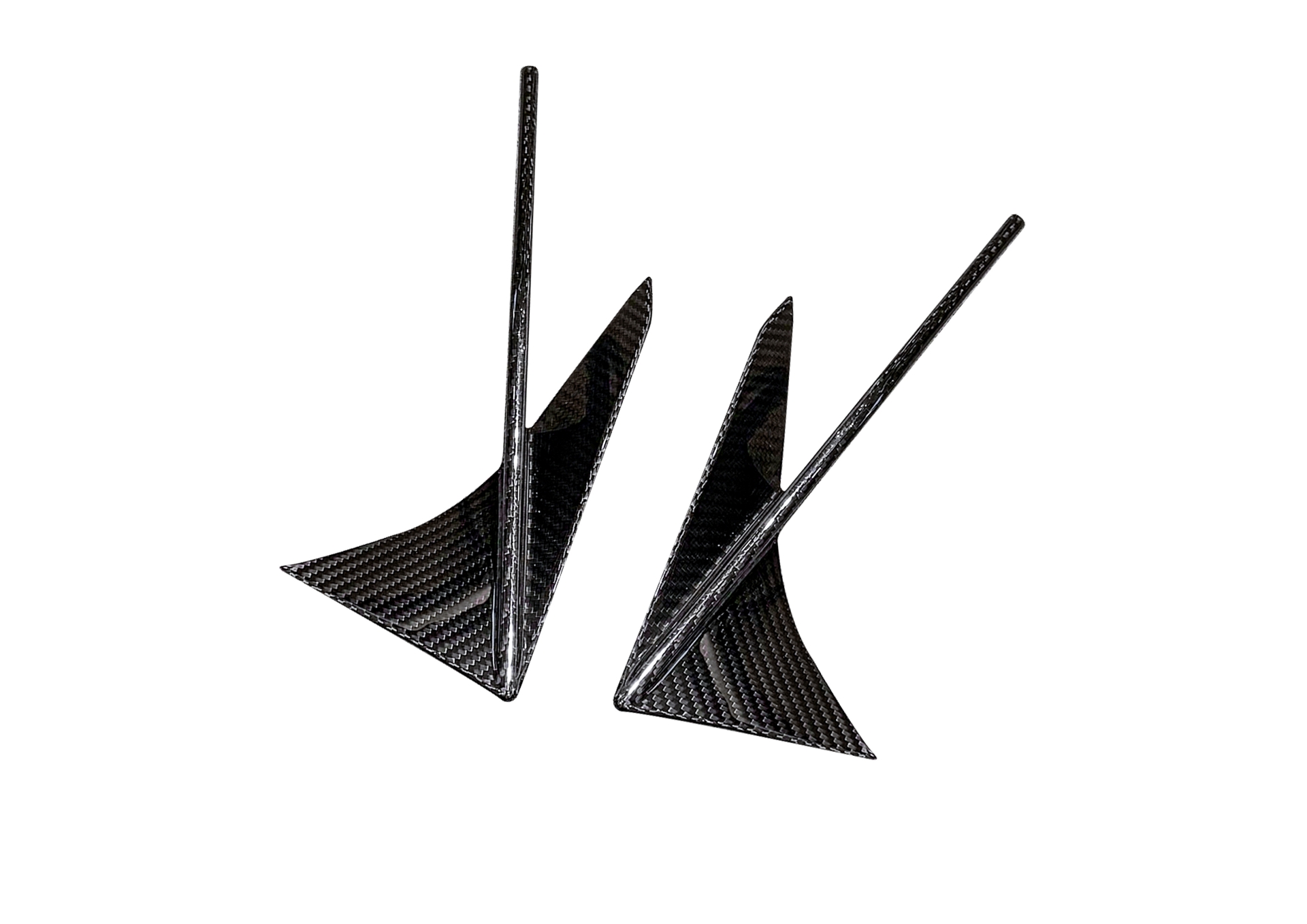 Rexpeed V4 Carbon Front Canards - A90 MKV Supra GR 2020. Speed Industry ...