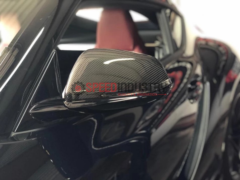 Toyota TRD Carbon Fiber Mirror Covers A90 MKV Supra GR 2020. Speed ...