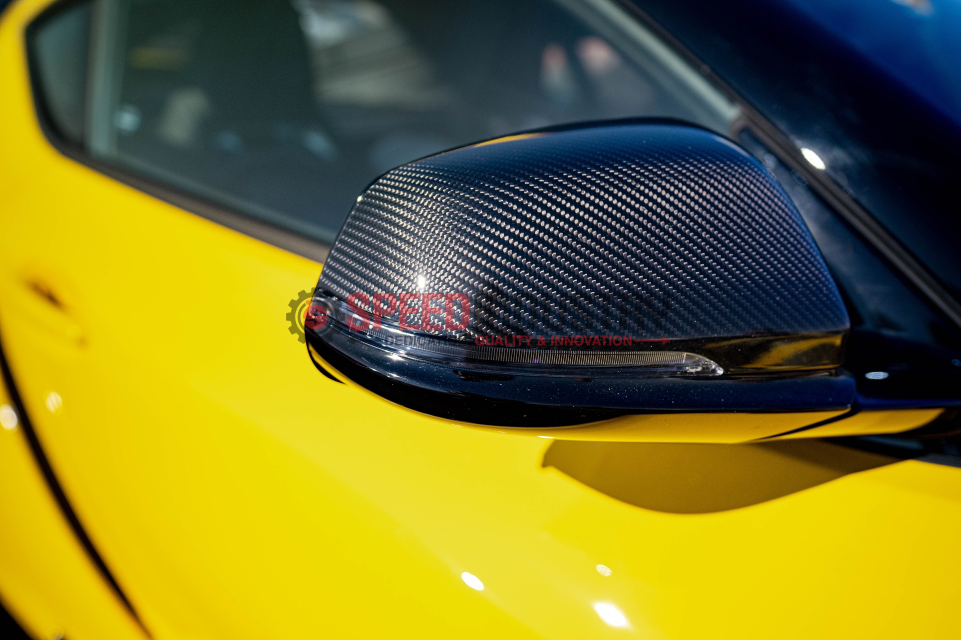 Toyota TRD Carbon Fiber Mirror Covers A90 MKV Supra GR 2020. Speed ...