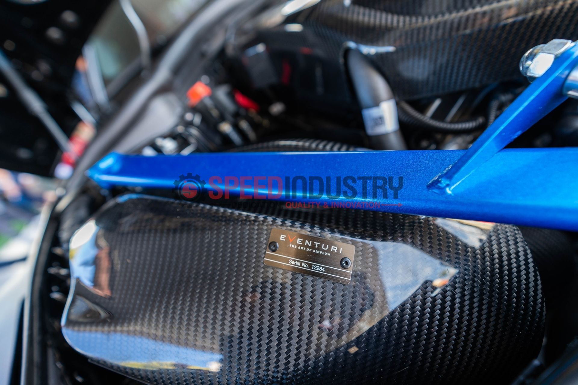 Eventuri A90 Supra Carbon Engine Cover. Speed Industry | Aftermarket ...