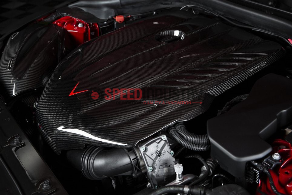 Eventuri A90 Supra Carbon Engine Cover. Speed Industry | Aftermarket ...