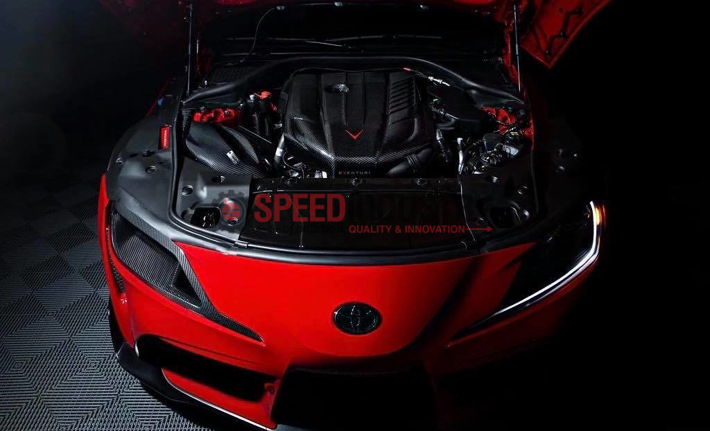 Eventuri A90 Supra Carbon Headlight Scoop. Speed Industry | Aftermarket ...