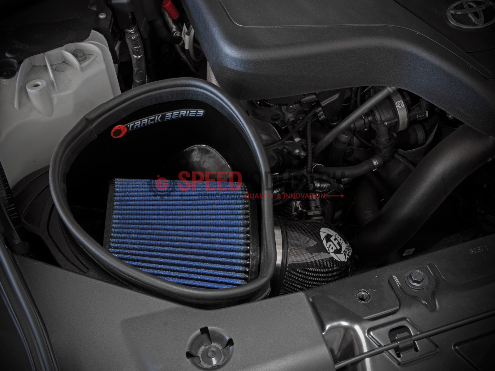 aFe Power - Track Series Carbon Fiber Cold Air Intake System w/ Pro 5R ...