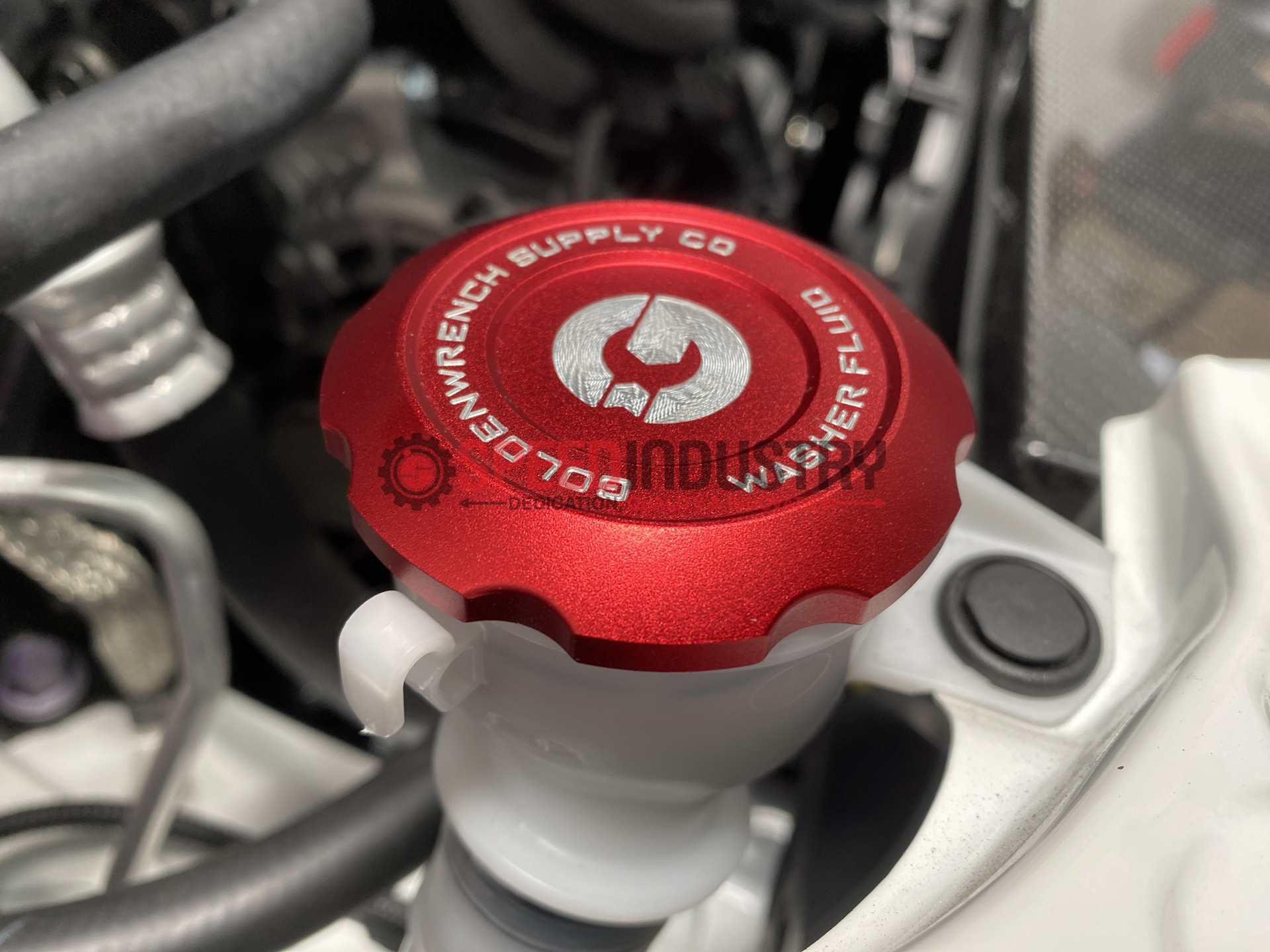 Blackline Performance Washer Fluid Reservoir Cap - 2023+ GR Corolla ...