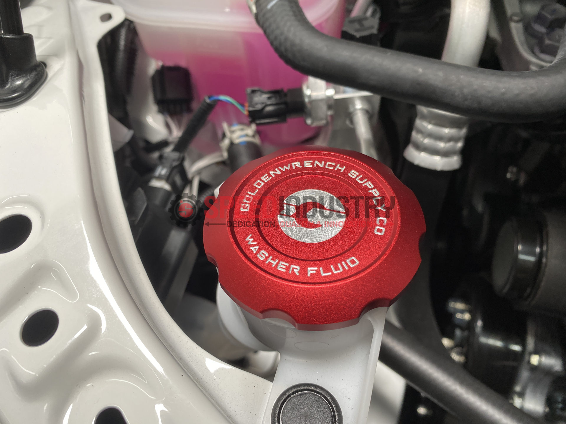 Blackline Performance Washer Fluid Reservoir Cap - 2023+ GR Corolla ...