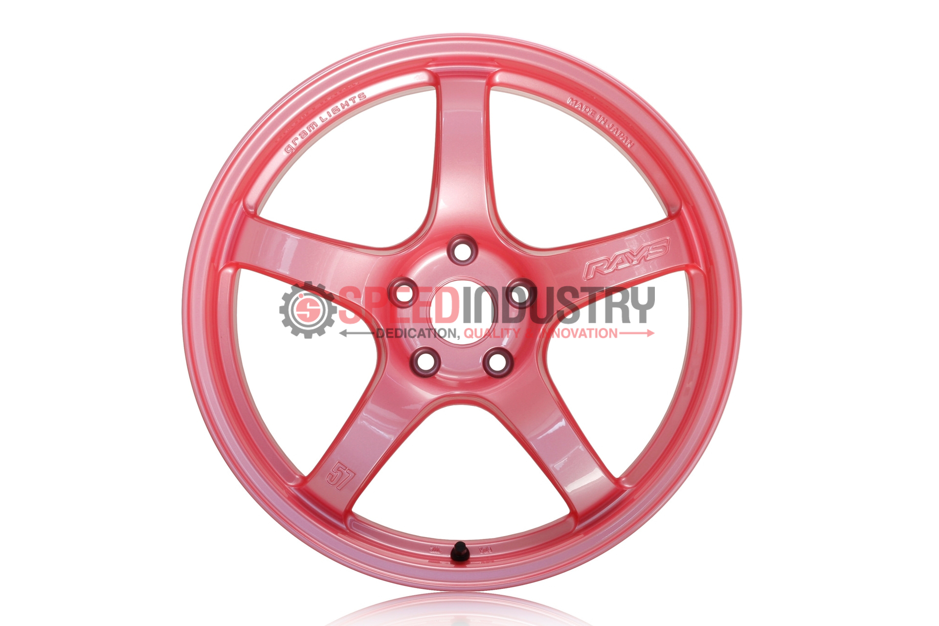 Gram Lights 57CR 19x9.5/19x10.5 -5x112 Sakura Pink Wheel - GR Supra 20 ...
