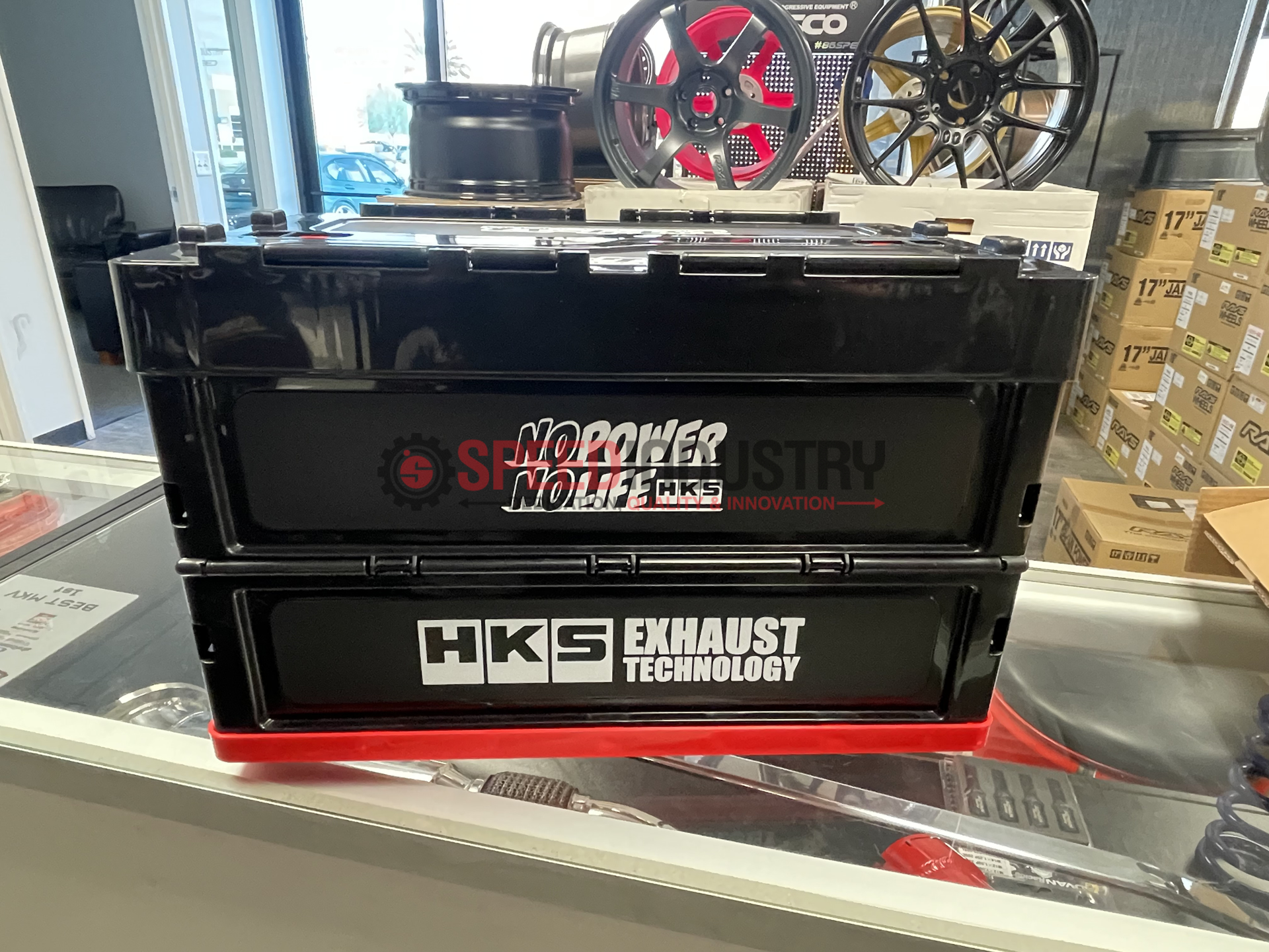 HKS Premium Goods Container Foldable Box - No Power No Life 2023. Speed ...