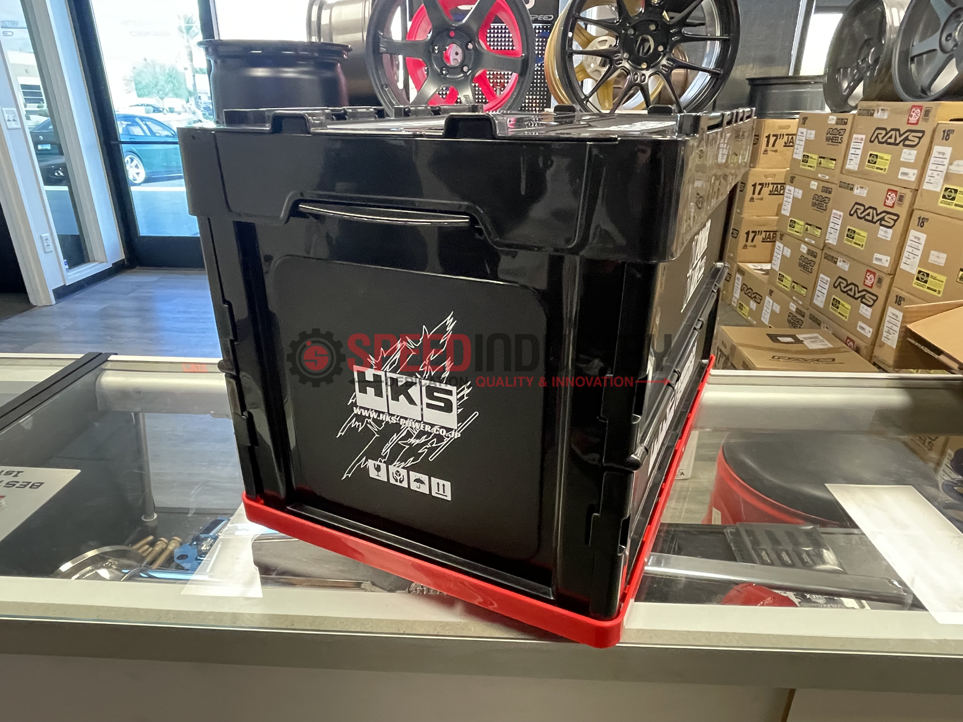 HKS Premium Goods Container Foldable Box - No Power No Life 2023. Speed ...